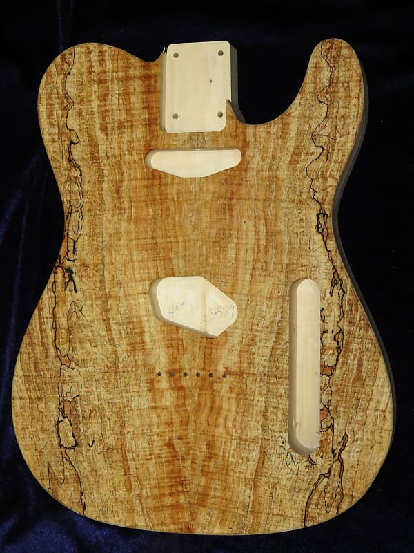 Flamed Spalted Maple Top / Spalted Basswood | Reverb Deutschland