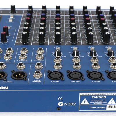 Samson MDR-1064 10-Channel Active Live Studio Mixer Mixing | Reverb