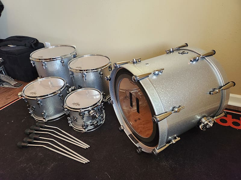Sonor SQ2 Beech - 5pc Shell Pack 10/12/14/16/20 - Silver | Reverb