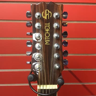 Mitchell MD212 12 String Acoustic Guitar - Natural | Reverb
