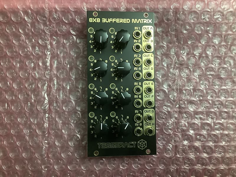 Tesseract Modular 8X8 Buffered Matrix Eurorack Module | Reverb