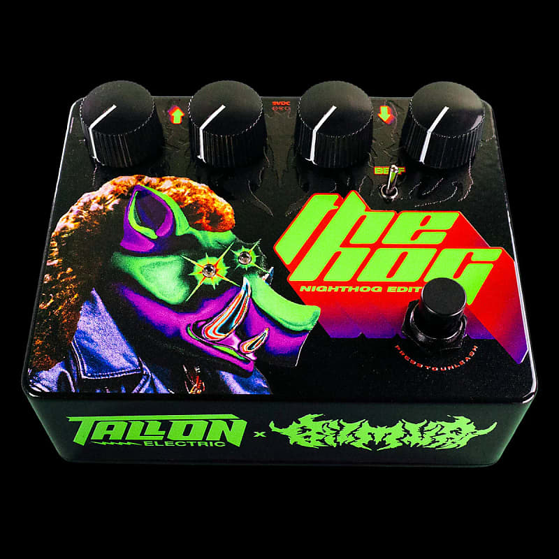 Tallon Electric The Hog Pedal - Black "Night Hog" | Reverb