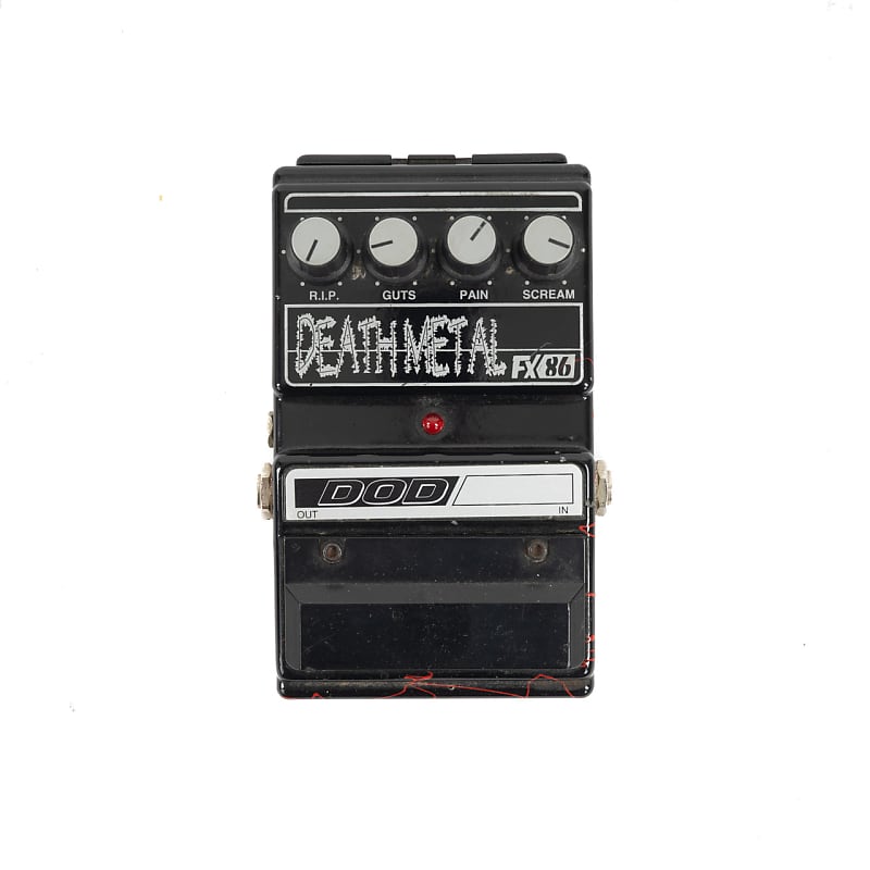 Used DOD FX86 Death Metal Distortion Pedal | Reverb