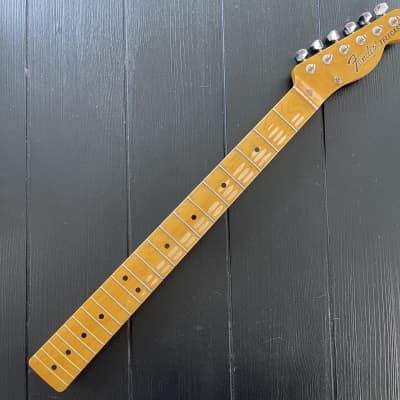 MJT/Musikraft Aged/Relic’d ‘70s Style Maple Telecaster Neck | Reverb