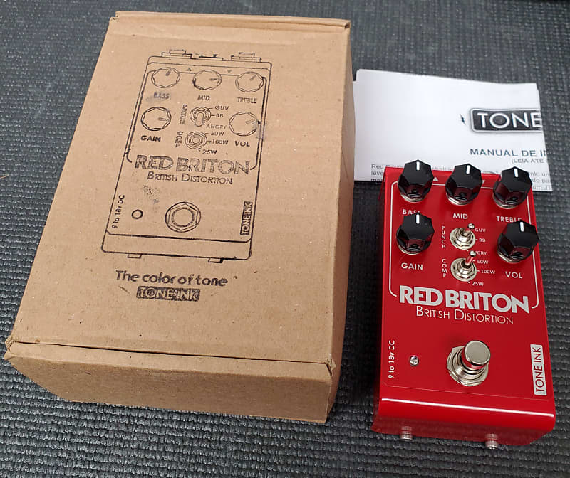 Tone Ink Red Briton 2023 British Distortion | Reverb
