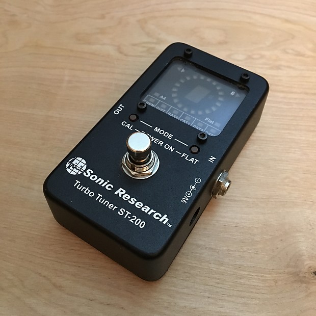 Sonic Research ST-200 Turbo Tuner Black | Reverb