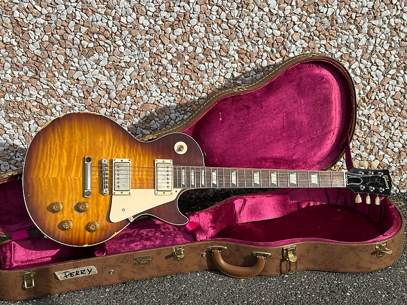Gibson Les Paul 59 Joe Perry aged by Tom Murphy 2013 - | Reverb UK