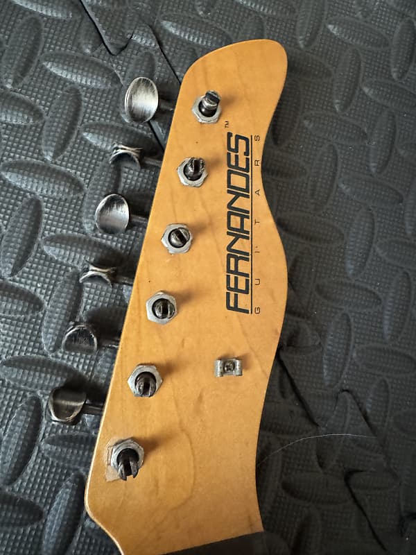 Fernandes (Neck)Japan TE-1 Telecaster Rosewood and Gotoh | Reverb