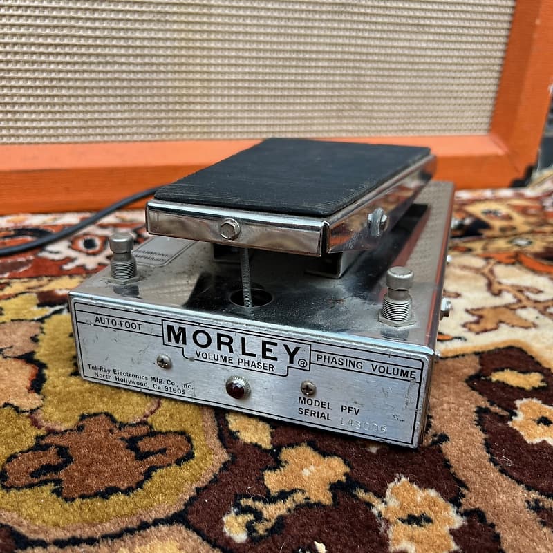 Vintage 1970s Morley USA Volume Phaser PFV Original Guitar | Reverb