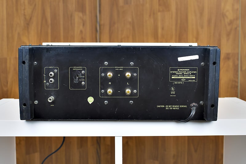 SPEC-2 125-Watt Stereo Solid-State Power Amplifier | Reverb France