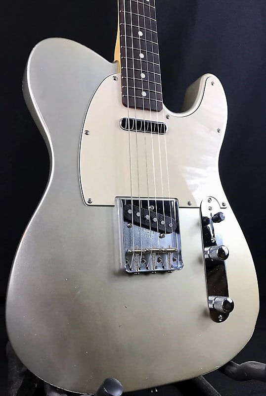 Custom/Hybrid Telecaster, Relic, Inca Silver | Reverb Canada