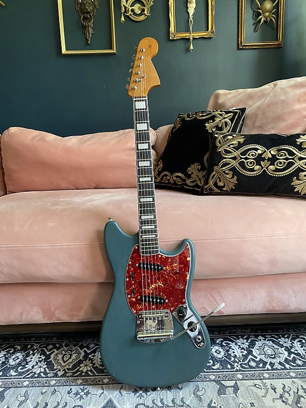 Unbranded Mustang Partscaster 2022 - Dark Teal | Reverb