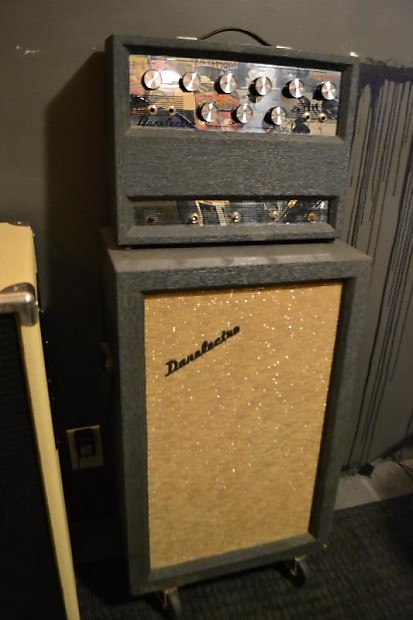 Danelectro DS-50 '64-'65 Amplifier Head + Cabinet Blue / Gray | Reverb