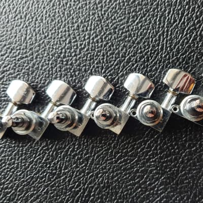 1970s-1980s Schaller Tuners In Line Chrome /Vintage Tuning | Reverb