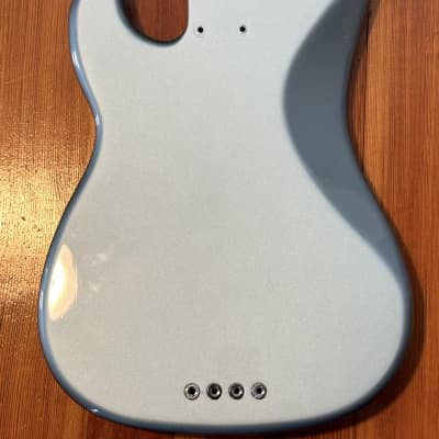 Warmoth Precision Bass Body - Ice Blue Metallic | Reverb