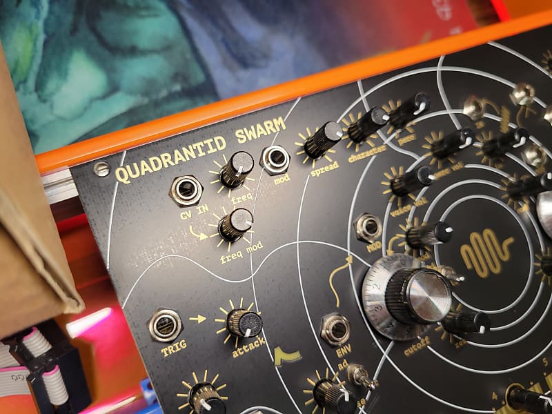 Eowave Quadrantid Swarm Eurorack Module Sequencer Polyphonic | Reverb