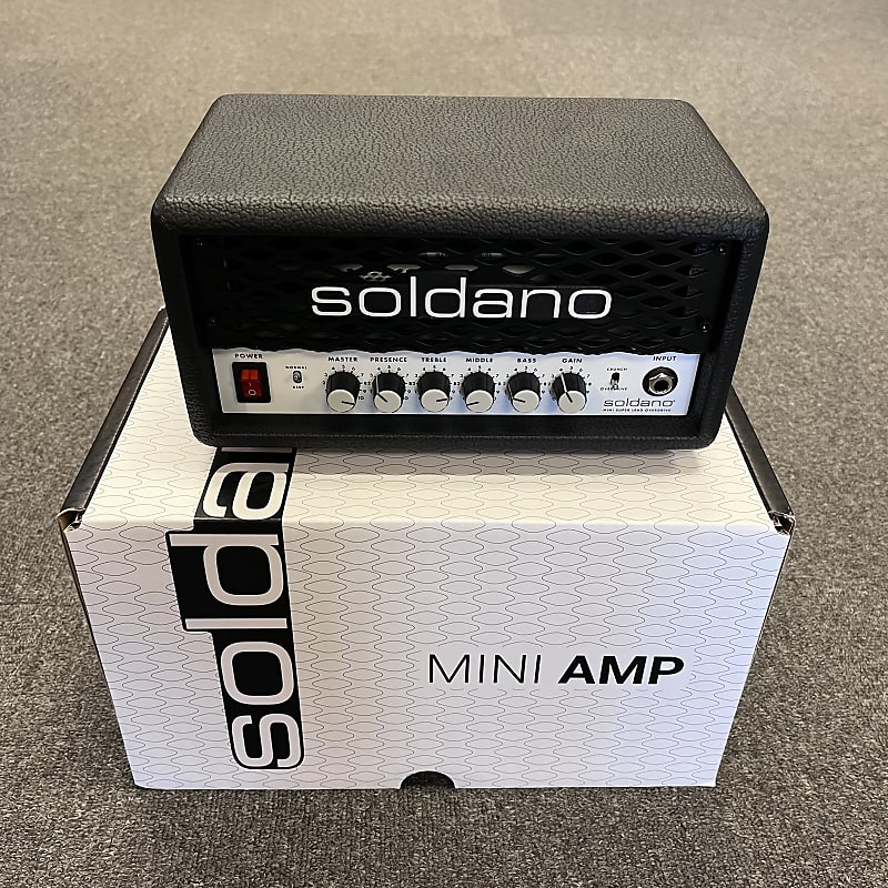 Used Soldano MINI SOL Solid State Guitar Amps | Reverb