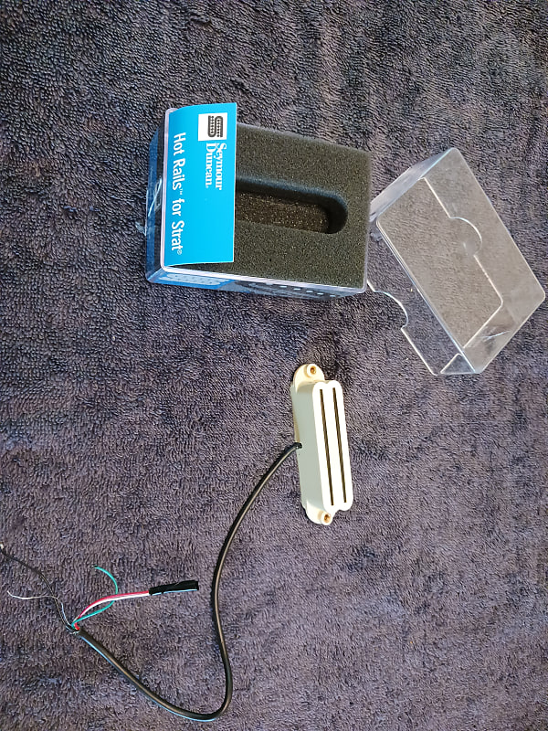 DiMarzio SHR-1b Hot Rails for Stratocaster 2022 Cream | Reverb