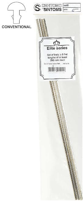 Sintoms Set Of 6 Precut Straight Guitar Frets Jumbo Elite | Reverb