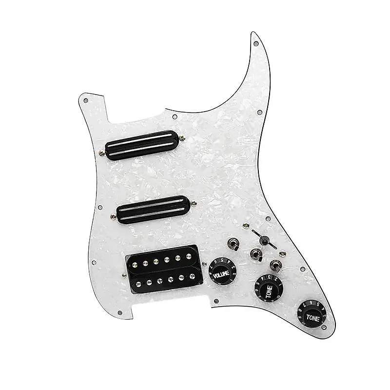 Dual Hot Rail Pickups Guitar HSS Strat Style Loaded Prewired | Reverb