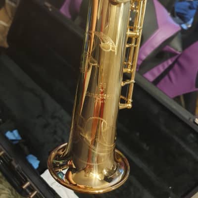 Yanagisawa S-WO1 Soprano Saxsophone w/case strap etc | Reverb