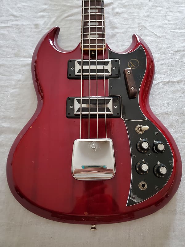 Vintage Kay K-2B Bass Guitar, Japan 1970's, Short Scale, | Reverb