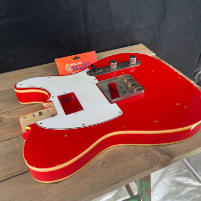 Real Life Relics Tele® Telecaster® Body Double Bound Aged | Reverb