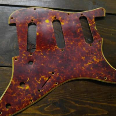 Spitfire Relic Stratocaster Tortoise Shell Pickguard! Aged | Reverb
