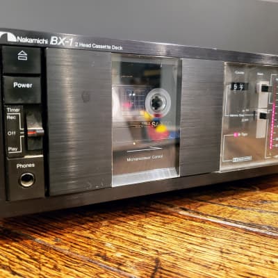 Nakamichi BX-1 Cassette Tape Deck Player - Fully Serviced! | Reverb