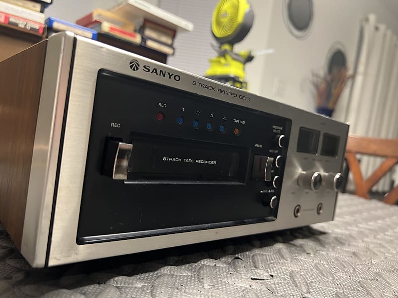 Sanyo RD-8020 8 Track Player Professionally Serviced with | Reverb