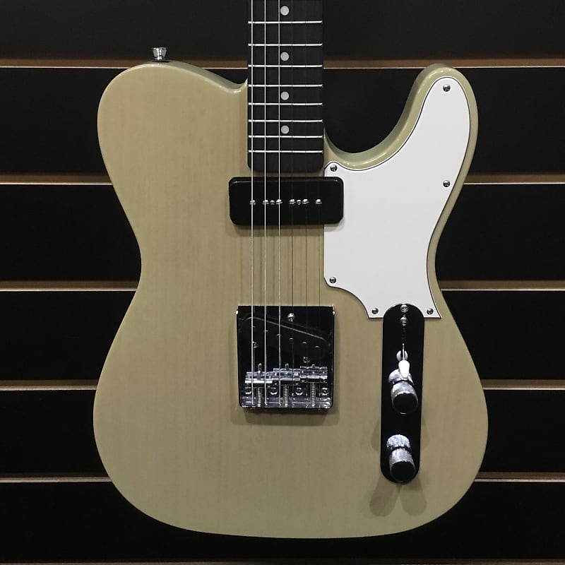 Stagg Vintage T Custom Telecaster - Sage Green | Reverb