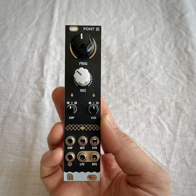 Nano Modules Font - Black | Reverb