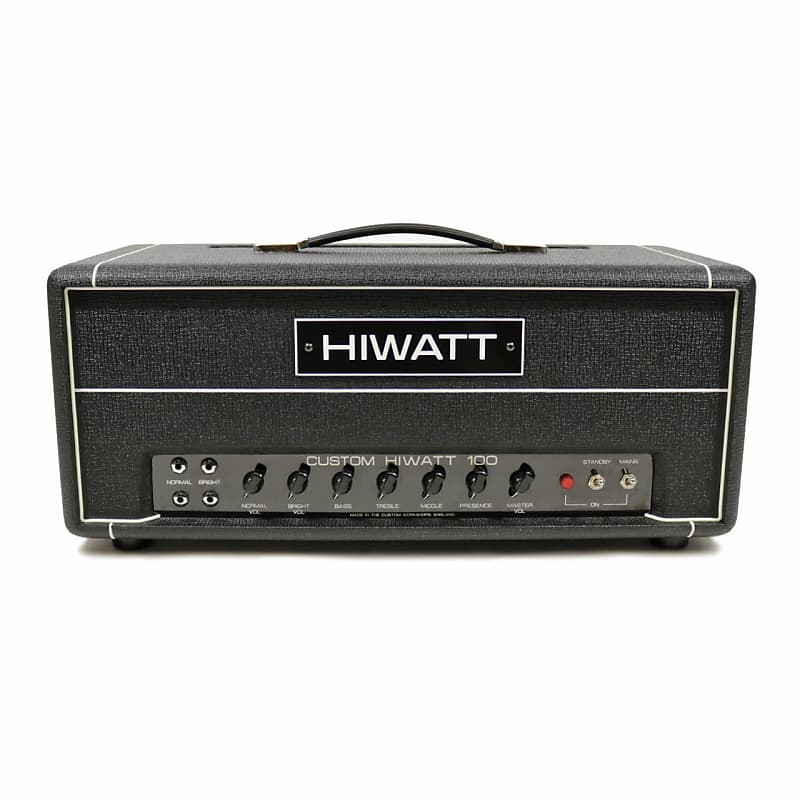 Used Hiwatt Custom 100 DR103 100W Tube Amp Head 2006 | Reverb