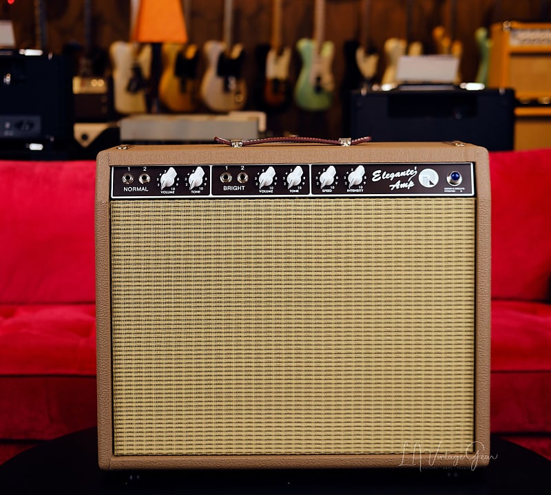Ryra 'Elegante' 1x12 Combo Guitar Amplifier - Brown Deluxe | Reverb