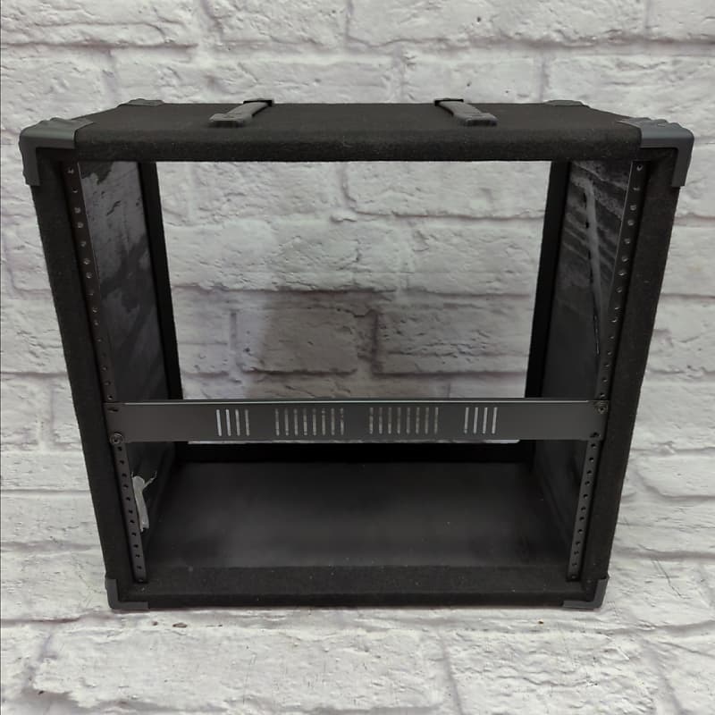 Carpeted Studio 10U Studio Rack Case | Reverb