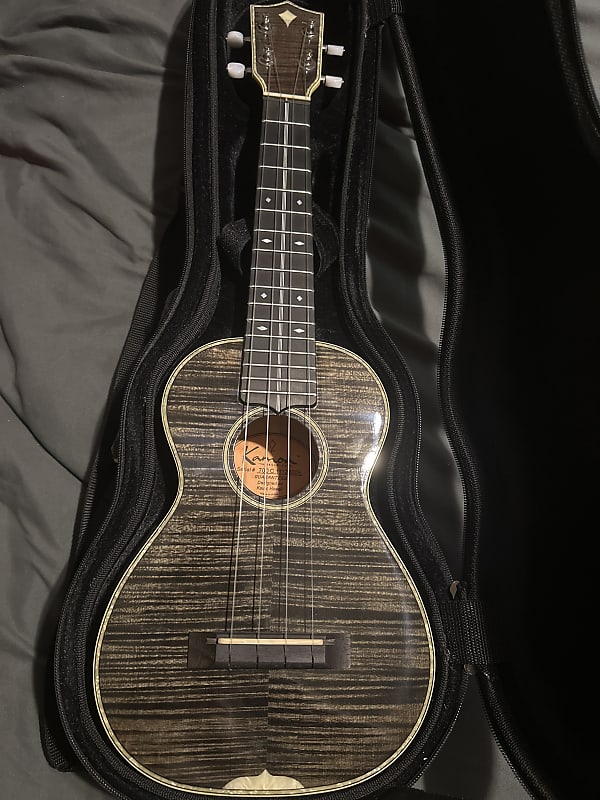 Kamoa 700C concert with electronics case nice ukulele | Reverb