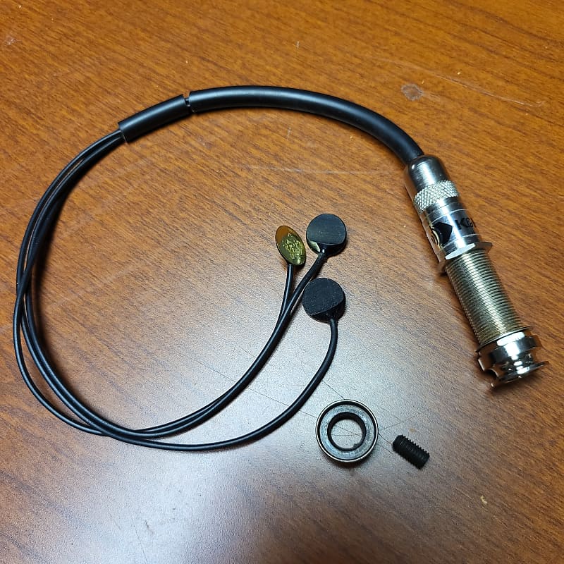 K and K Used K&K Mini Acoustic Guitar Pickup | Reverb