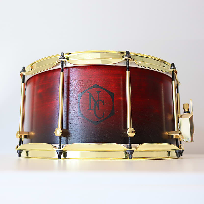 Noble & Cooley Solid Shell Classic Cherry 7" x 14" Snare Drum | Reverb
