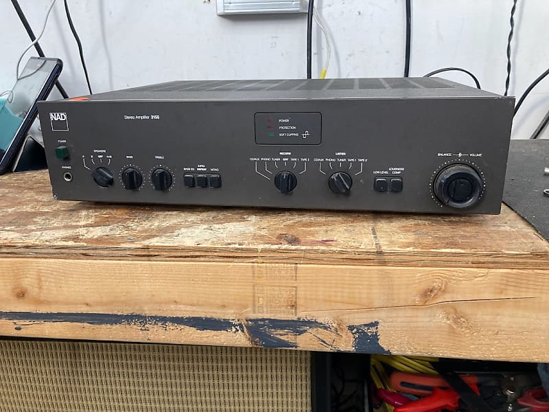 NAD 3155 1980's - Black | Reverb