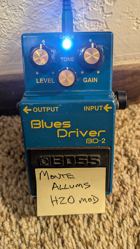 Boss BD-2/Monte Allums H20 Plus Mod Good Condition | Reverb