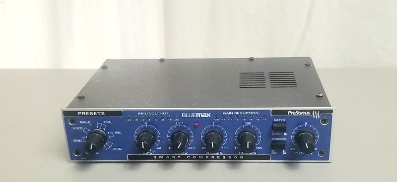 PreSonus BLUEMAX "Smart Compressor" with Preset/manual | Reverb
