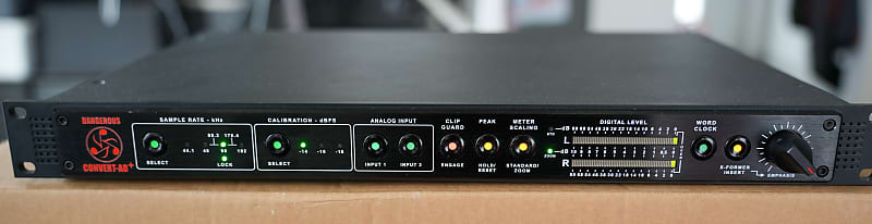 Dangerous Music CONVERT-AD+ Stereo A/D Converter with | Reverb