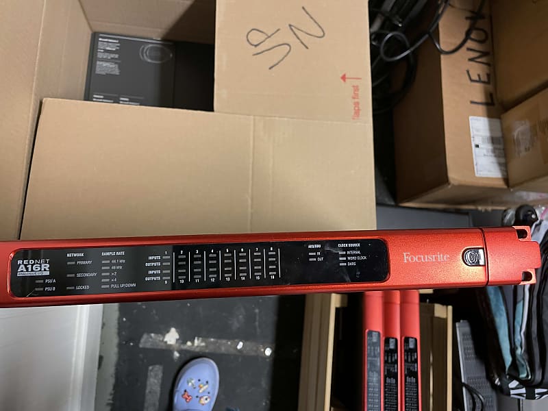 Focusrite RedNet A16R Analogue I/O Dante Audio Interface 2017 | Reverb