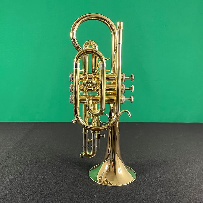 Getzen 481 Bb Cornet with Shepherds Crook | Reverb