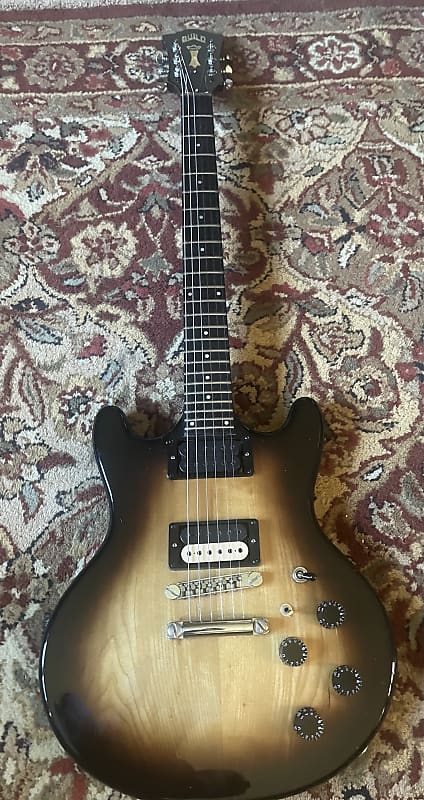 1981 Guild M80 - Sunburst Dimazizo Pickups, Grover Tuners | Reverb