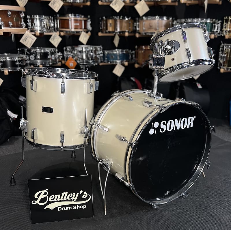 Vintage 70's Sonor Champion 6-Ply Beech 13/16/22" Drum Set | Reverb
