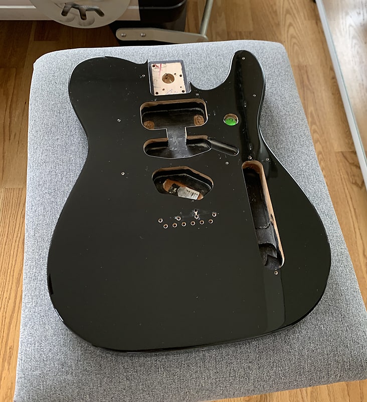 Genuine Fender Deluxe Series Telecaster Body Alder | Reverb