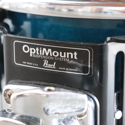 Pearl 8x10" Session Custom Rack Tom Drum Blue Burst | Reverb