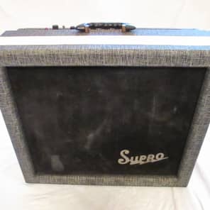 Vintage 1960 Supro 1690T Coronado Valco Amp Amplifier 2x10 | Reverb