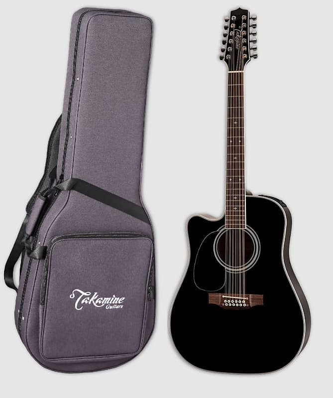 Takamine EF381SC LH 12-String Left Handed Electric Acoustic | Reverb